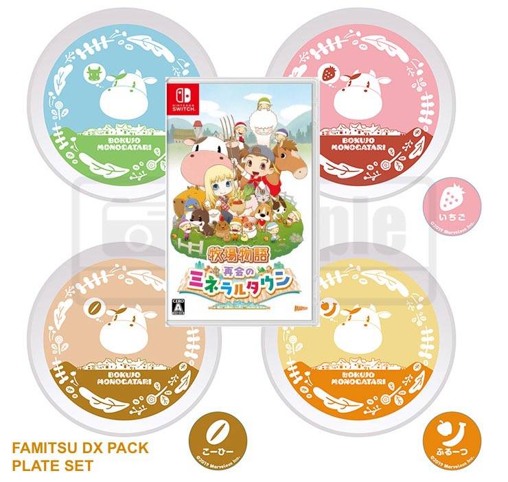 Story of Seasons: Reunion at Mineral Town - Famitsu DX Pack [Switch ...