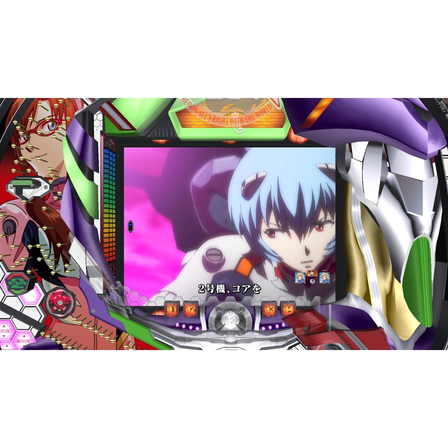 Buy CR Evangelion - Geki Atsu!! Pachislot Game Damashii Premium Box ...