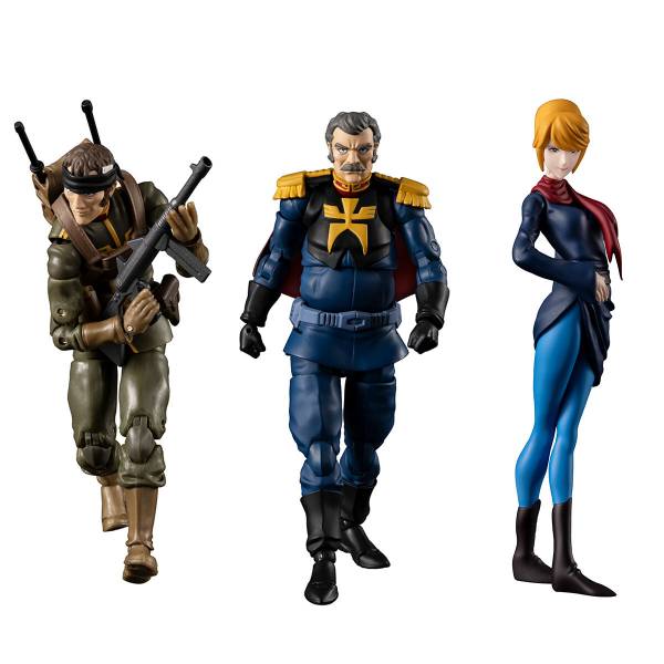 G.M.G. Mobile Suit Gundam: Zeon Army 07&08 - Ramba Ral Corps Set ...