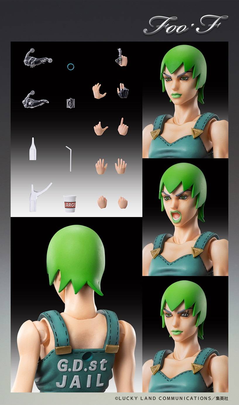 Super Action Statue: JoJo's Bizarre Adventure Part 6 Stone Ocean - Foo Fighters | Nin-Nin-Game.com