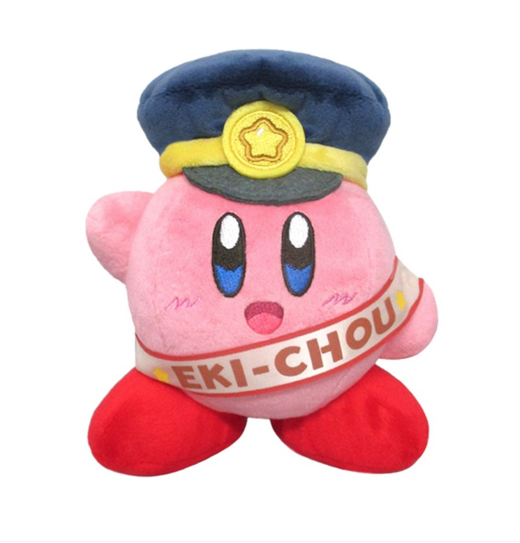 Kirby Plush: KIRBY PUPUPU TRAIN - STATION MANAGER - KIRBY (LIMITED ...