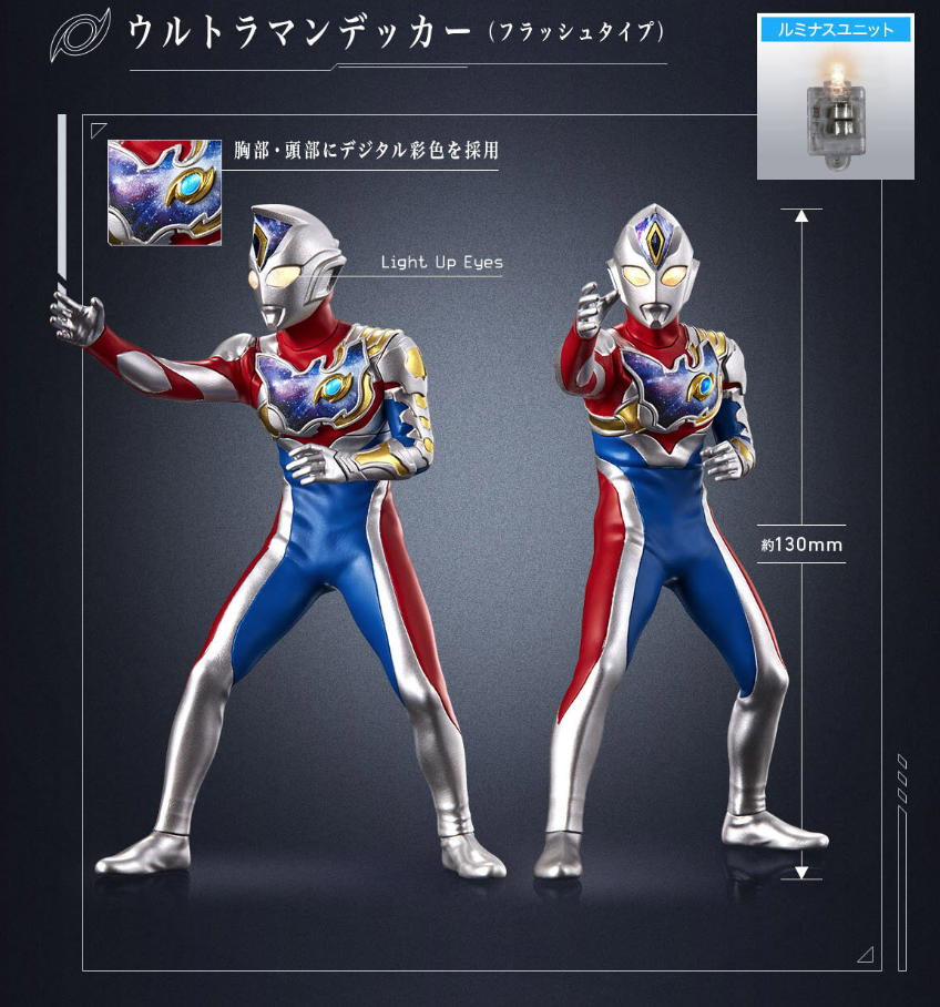 Ultimate Luminous Premium Ultraman 8 - Ultraman Decker (Flash Type ...