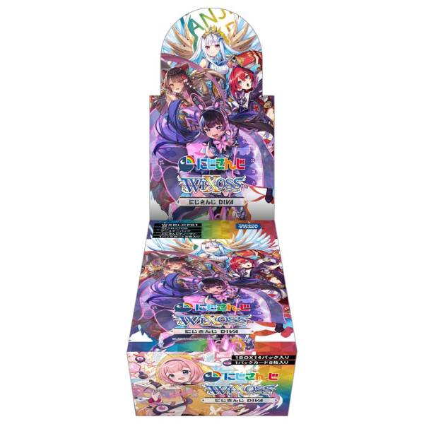 WIXOSS TCG (WXDi-CP01): Diva Collaboration Booster Box - Nijisanji DIVA ...