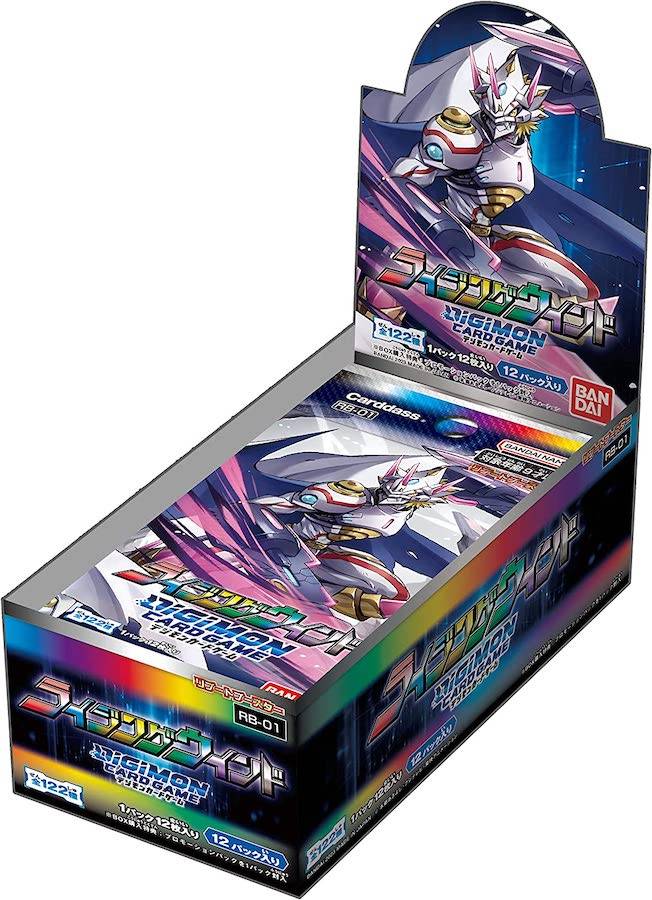 Digimon Card Game: Rising Wind Booster Box RB-01 - (12 PACKS BOX) | Nin ...