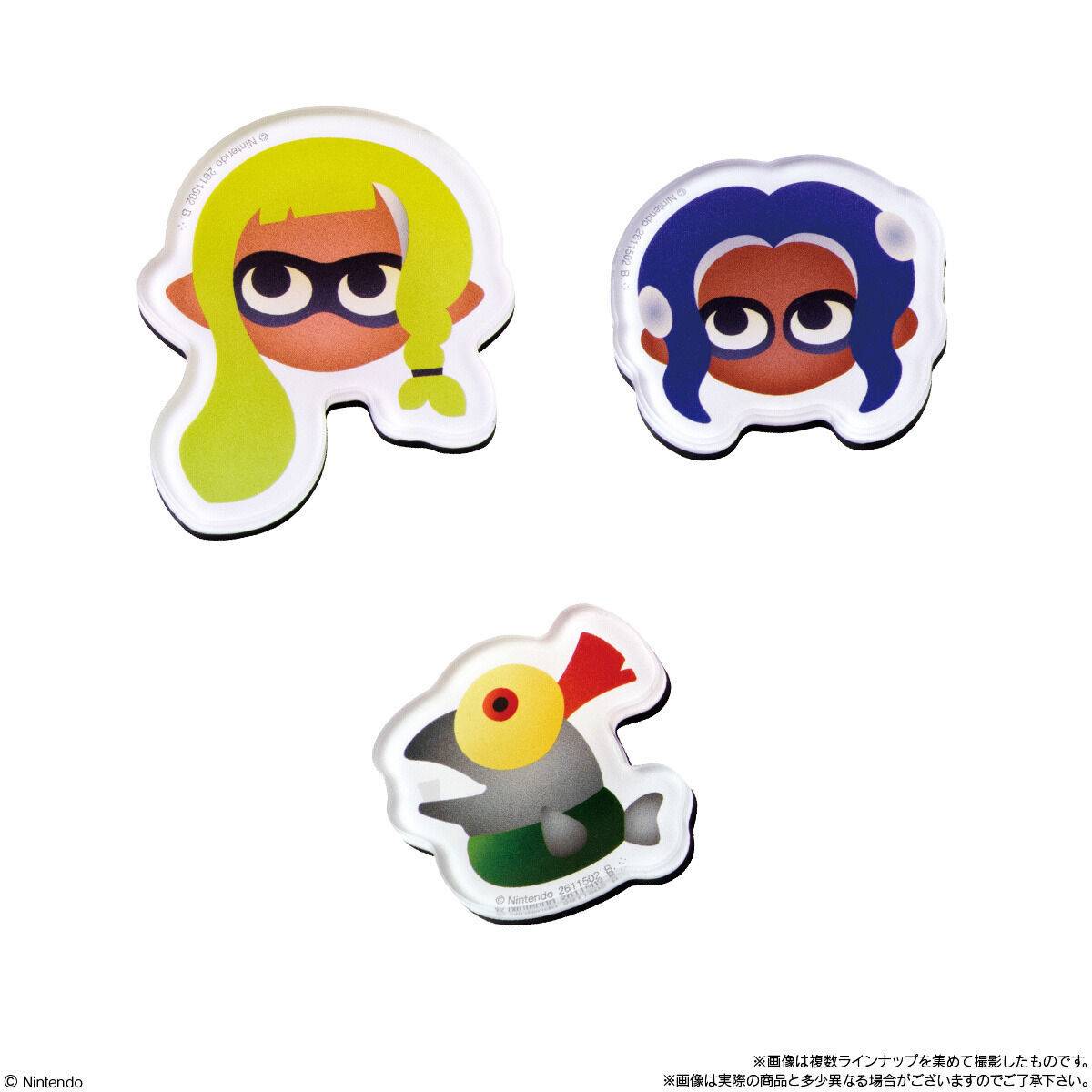 hokugan: Splatoon - Splatoon 3 Chara Magnets - 14pack box (CANDY TOY ...