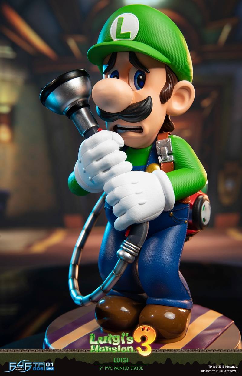 Luigi's Mansion 3: Luigi - PVC Statue (Reissue) | Nin-Nin-Game.com