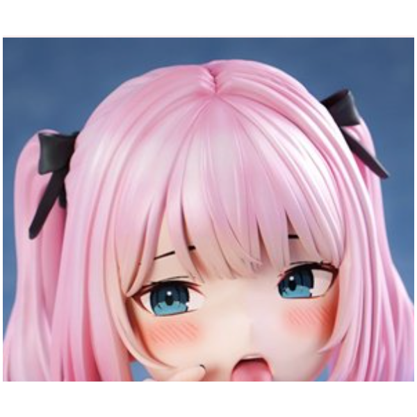 Nikkan Shoujo: Mouth Service - Momo 1/4 (Moisture Eye Ver.) Limited ...