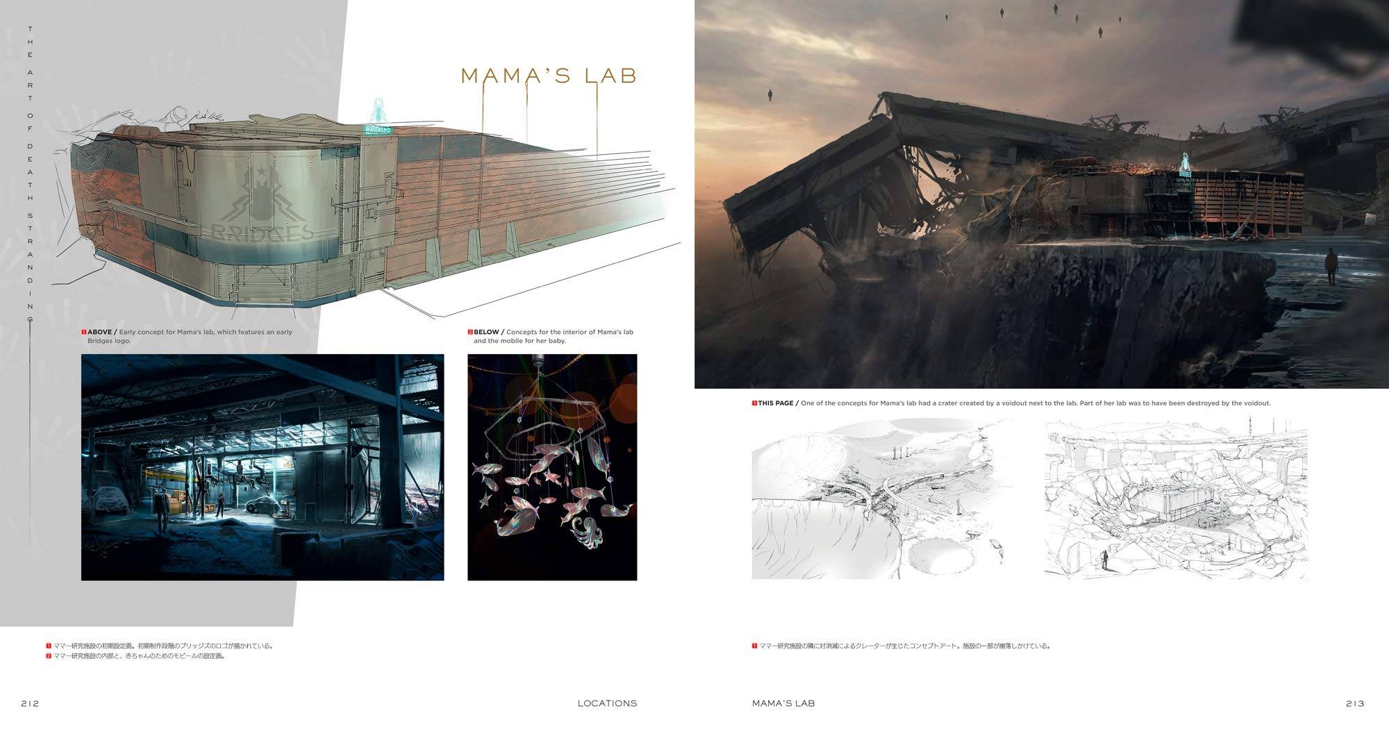 Death Stranding : The Art of Death Stranding Artbook | Nin-Nin-Game.com