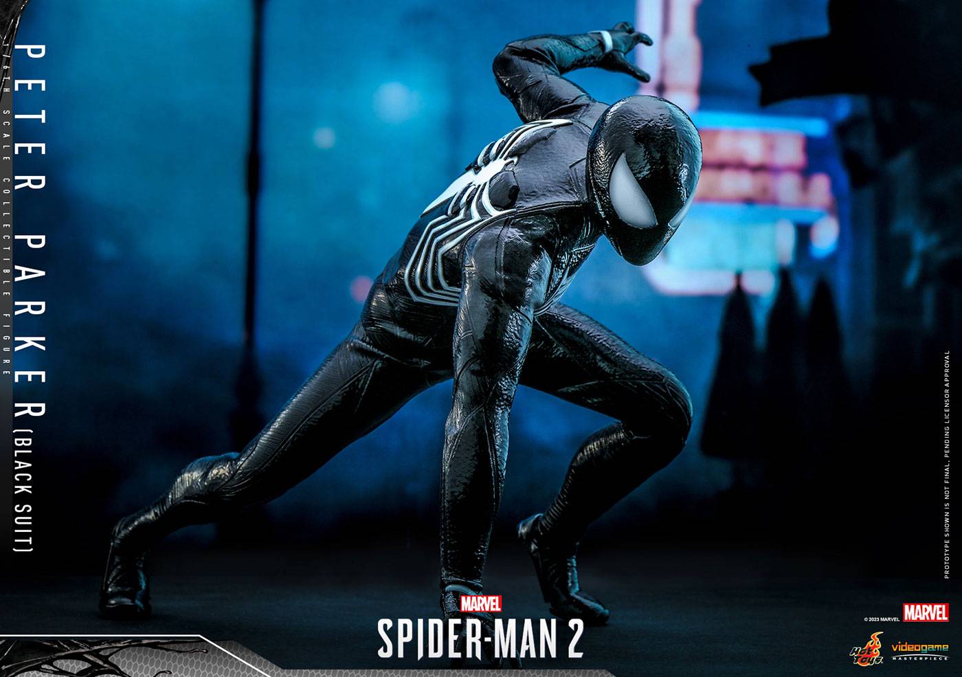 Video Game Masterpiece: Marvel's Spider-Man 2 - 1/6 Peter Parker (Black ...