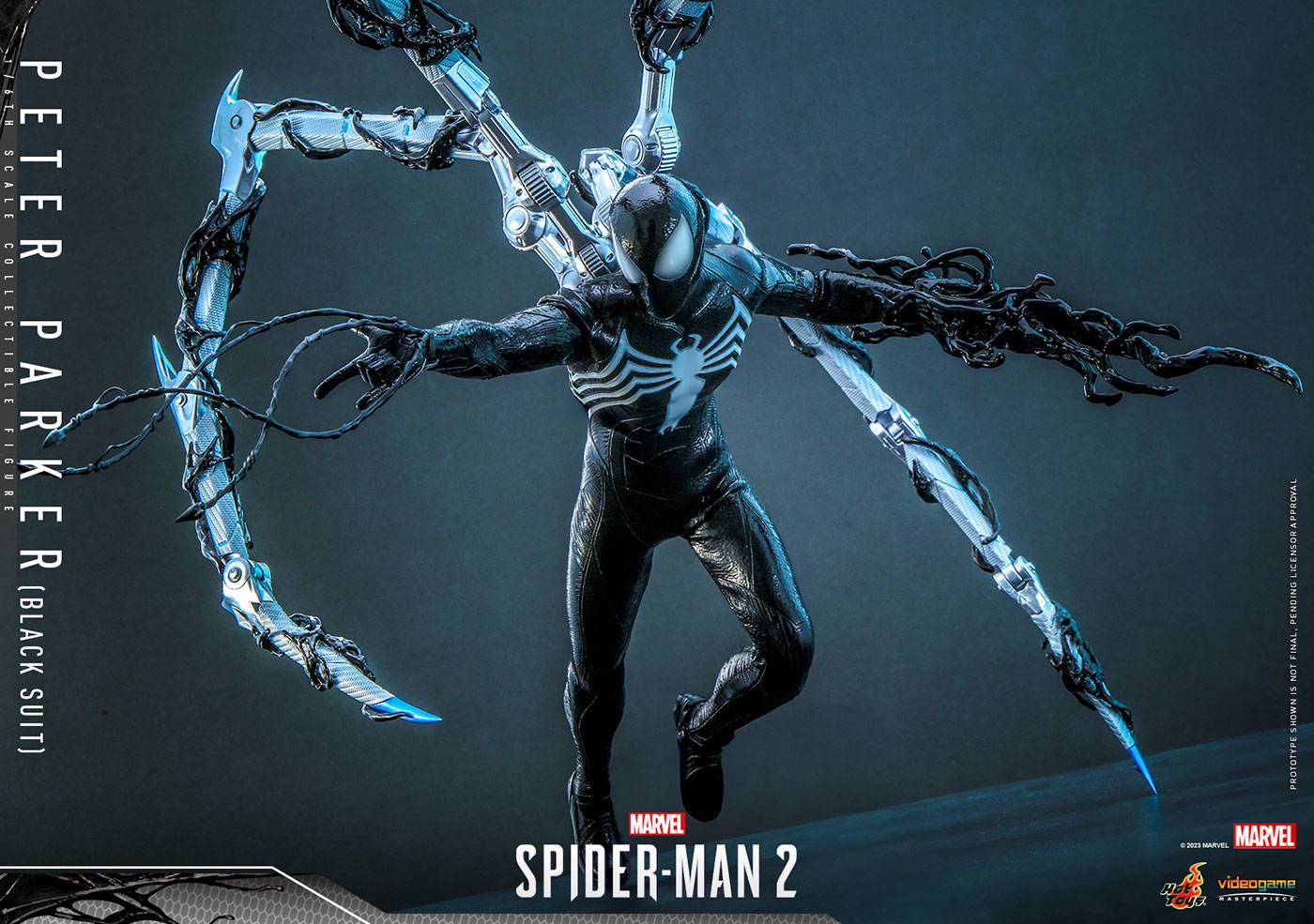 Video Game Masterpiece: Marvel's Spider-Man 2 - 1/6 Peter Parker (Black ...