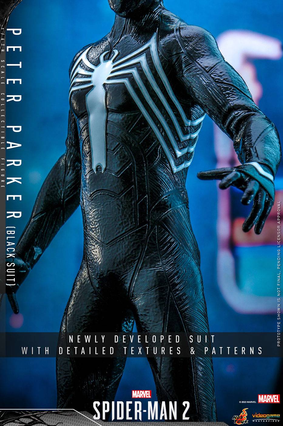 Video Game Masterpiece: Marvel's Spider-Man 2 - 1/6 Peter Parker (Black ...