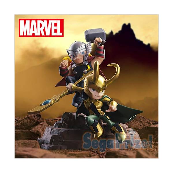 Luminasta: MARVEL GURIHIRU ART - Thor and Loki | Nin-Nin-Game.com