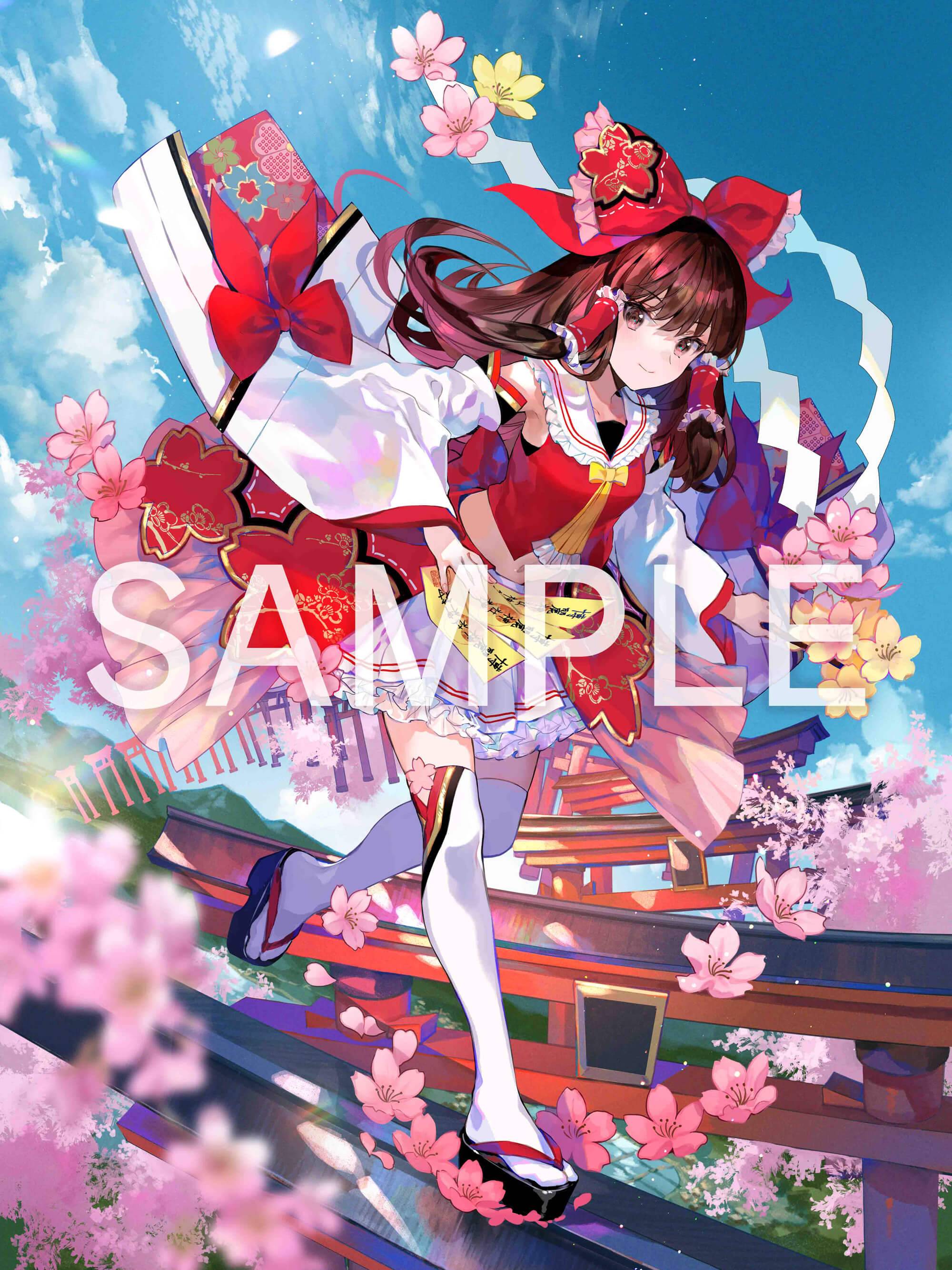 F:NEX: Touhou Project - Hakurei Reimu 1/7 - illustration by Choco Fuji ...
