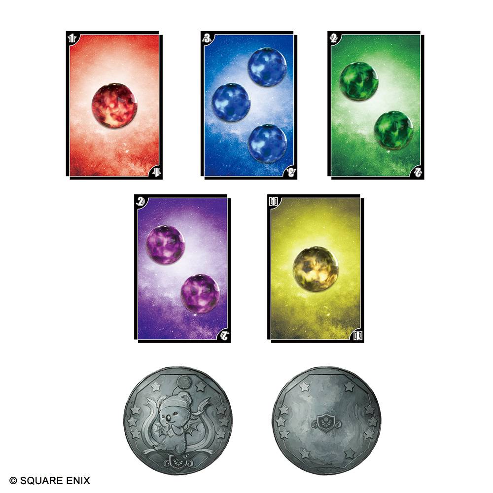 Final Fantasy VII Remake: Materia Hunter - Board Game | Nin-Nin-Game.com