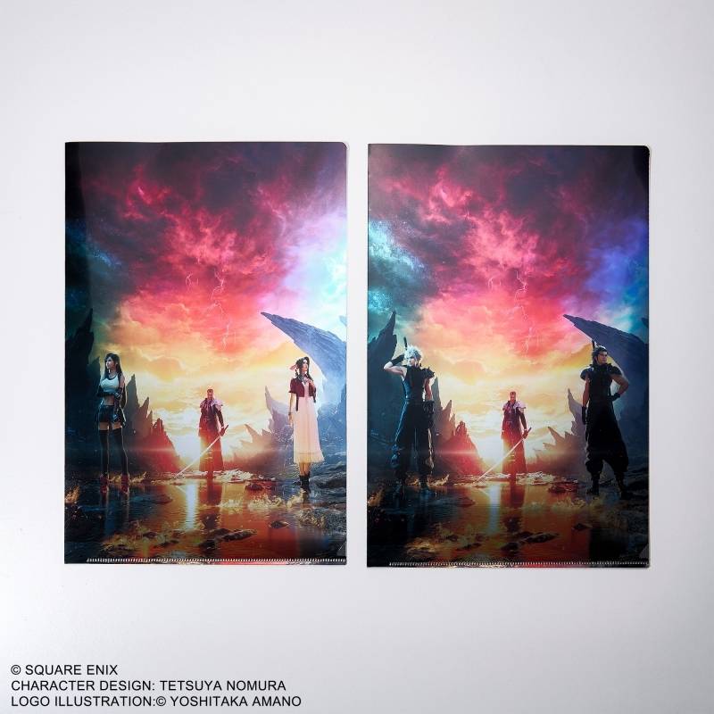 Final Fantasy VII Rebirth : A4 Metallic File Set | Nin-Nin-Game.com