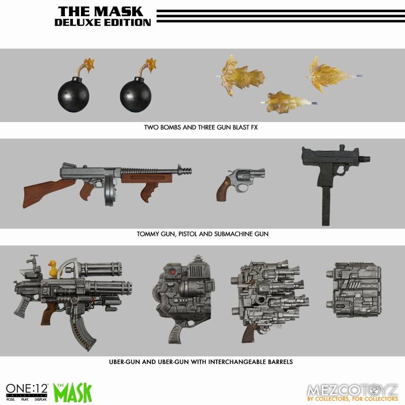 One 12 Collective: The Mask- The Mask 1/12 Action Figure | Nin-Nin-Game.com
