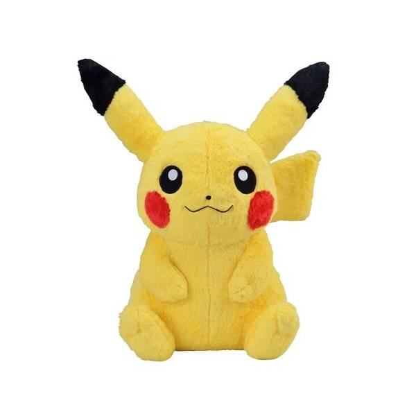 Pokemon Plush: Fluffy Plush - Pikachu | Nin-Nin-Game.com