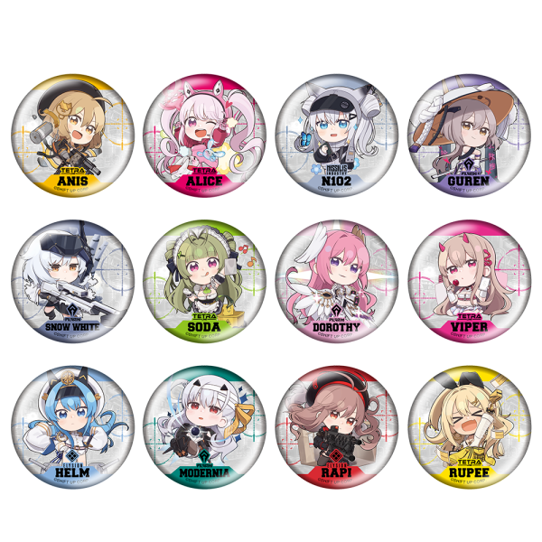 Goddess of Victory: Nikke - Chibi Badge Collection (Box of 12) [Sega ...