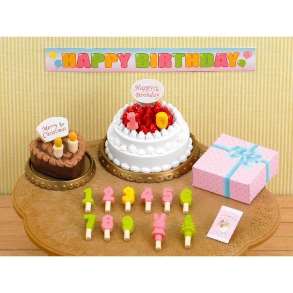 Sylvanian Families: Birthday Cake Set [Epoch] - Nin-Nin-Game.com