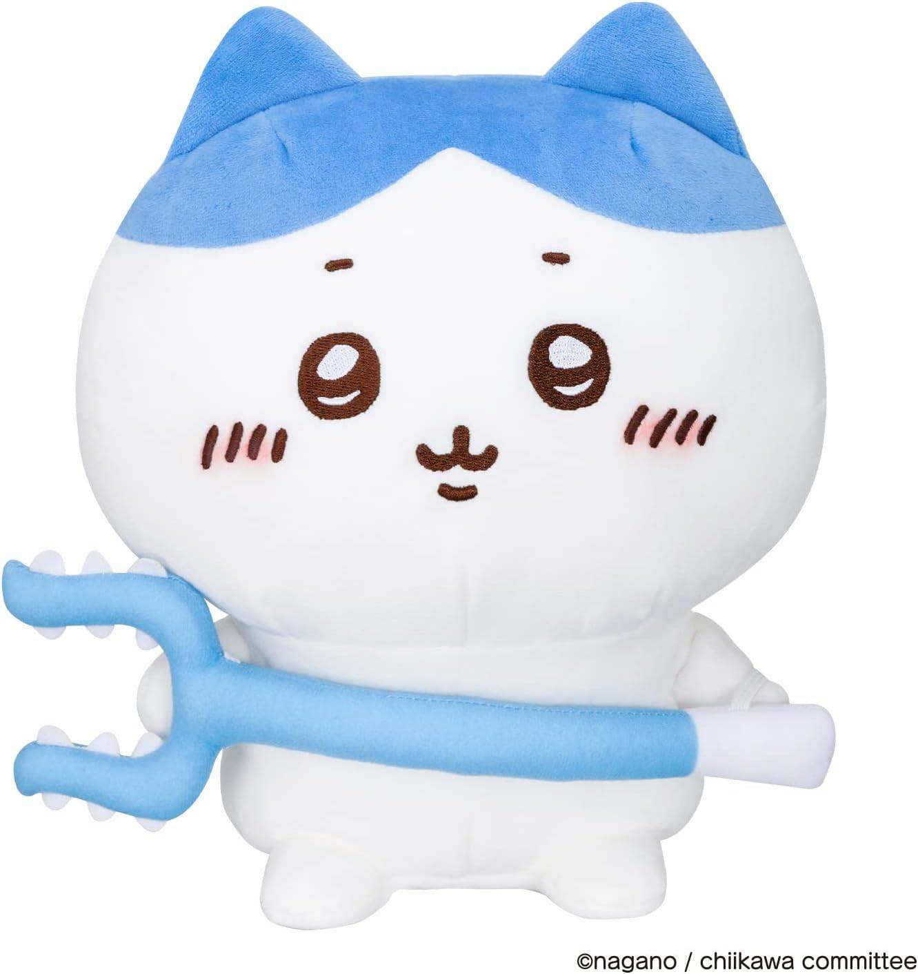 Chiikawa: Hachiware Talking Plush Toy [Bandai] - Nin-Nin-Game.com