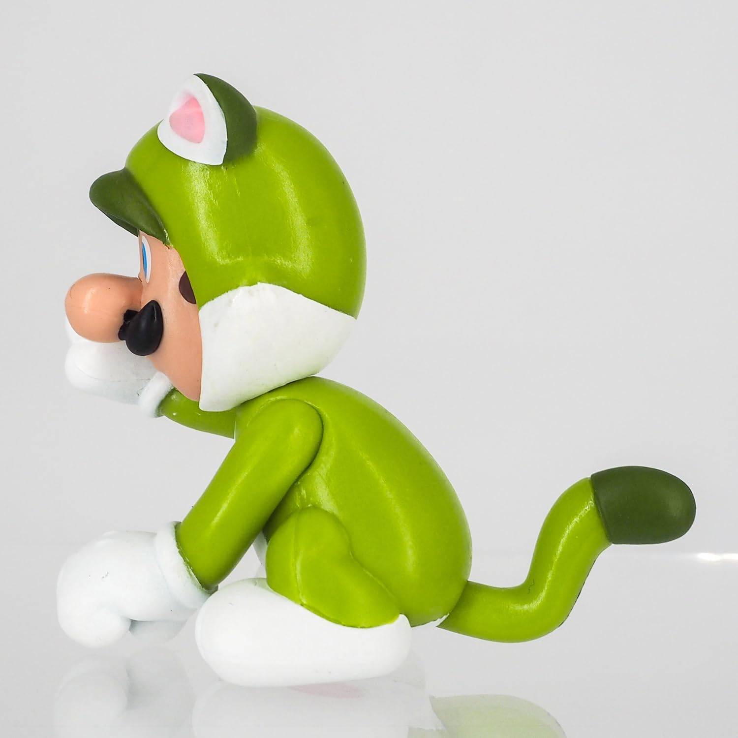 Super Mario Figure Collection : FCM-018 - Neco Luigi [SAN-EI] - Nin-Nin ...