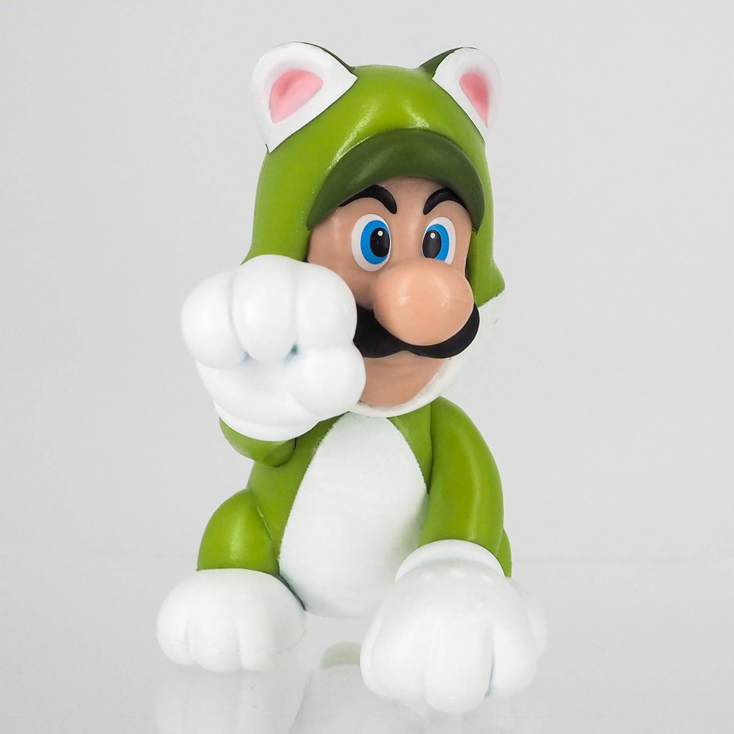 Super Mario Figure Collection : FCM-018 - Neco Luigi [SAN-EI] - Nin-Nin ...