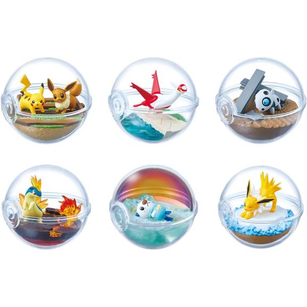 Pokemon: Terrarium Collection 13 - 6pack box (Reissue) [Re-Ment] - Nin ...