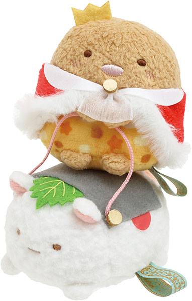 Sumikko Gurashi: Welcome! Food Ookoku - Tenori Plush - Prince on White ...