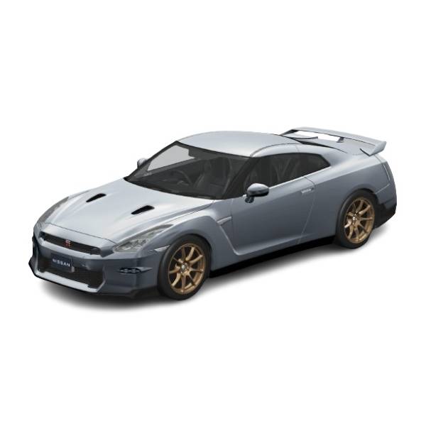 Model Car Snap Kit: 1/32 2024 R35 Nissan GT-R (Ultimate Metal Silver ...