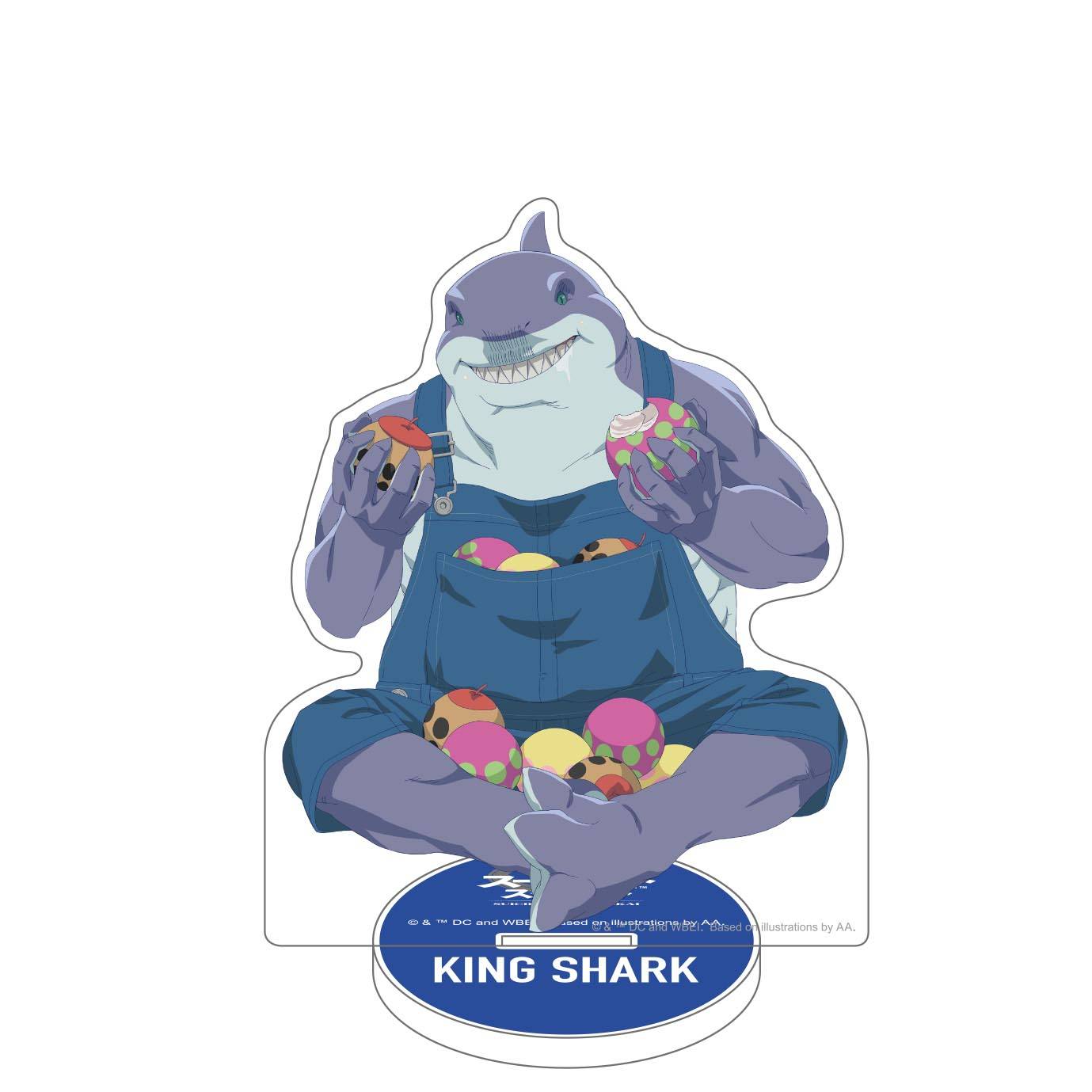Suicide Squad ISEKAI: Acrylic Stand - King Shark [Movic] - Nin-Nin-Game.com