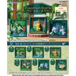 Pokemon: Pokemon Flame Deep Green Forest (6 Packs Box) [Re-Ment] - Nin ...