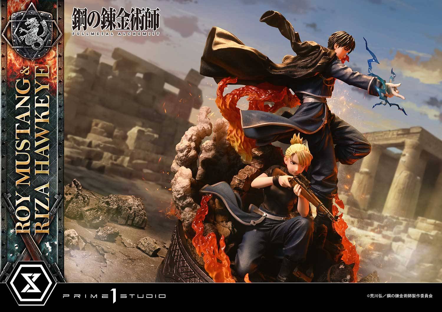 Concept Masterline: Fullmetal Alchemist - Roy Mustang & Riza Hawkeye 1/ ...
