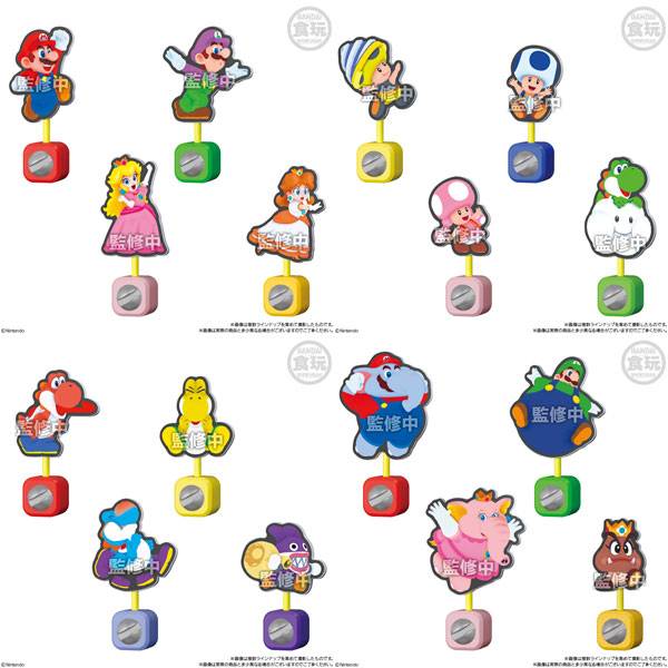 Shokugan: Super Mario Bros - Wonder Panel Clip Stand - 16 Packs/Box ...