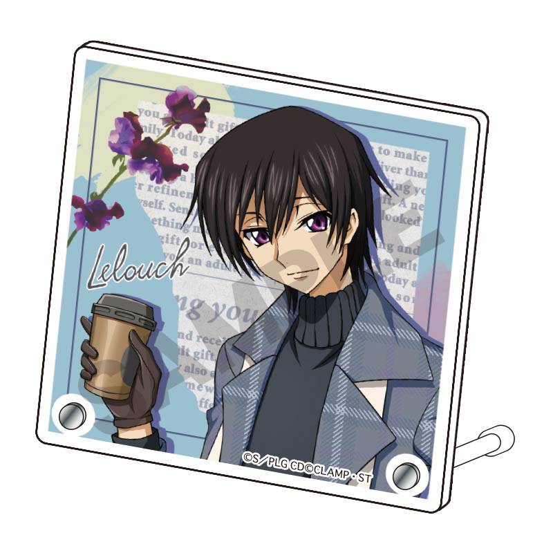 Code Geass Lelouch Of The Rebellion Mini Acrylic Panel Lelouch