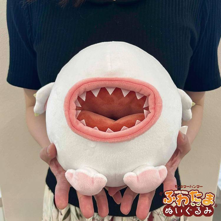 Monster Hunter: Fuwa Tama Plush - Khezu [Capcom] - Nin-Nin-Game.com