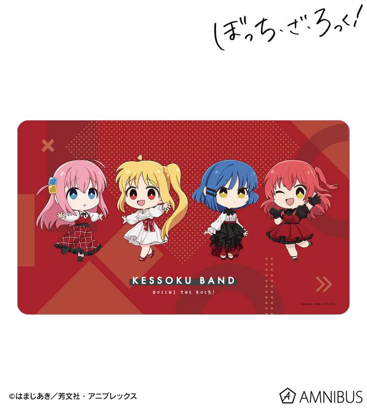 Bocchi the Rock!: Chibi Character - Multi-Desk Mat - Red Dress Ver ...