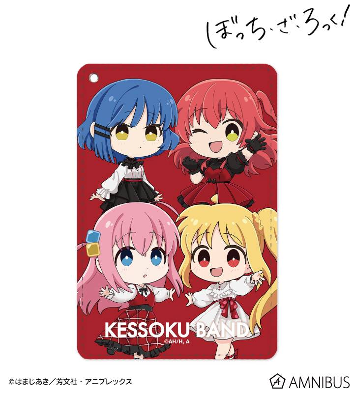 Bocchi the Rock!: Chibi Character - Pocket Pass Case - Red Dress Ver ...