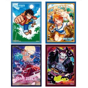 ONE PIECE CARD GAME: Official Card Sleeve 8 - 4 Types Set [Bandai ...
