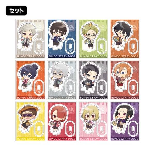 Bungo Stray Dogs: Trading Acrylic Stand - Mini Character Ver. (12 Packs ...