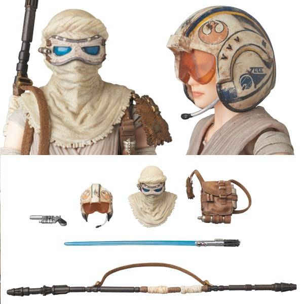 MAFEX (no.036): Star Wars The Force Awakens - Rey [Medicom Toy - Used ...