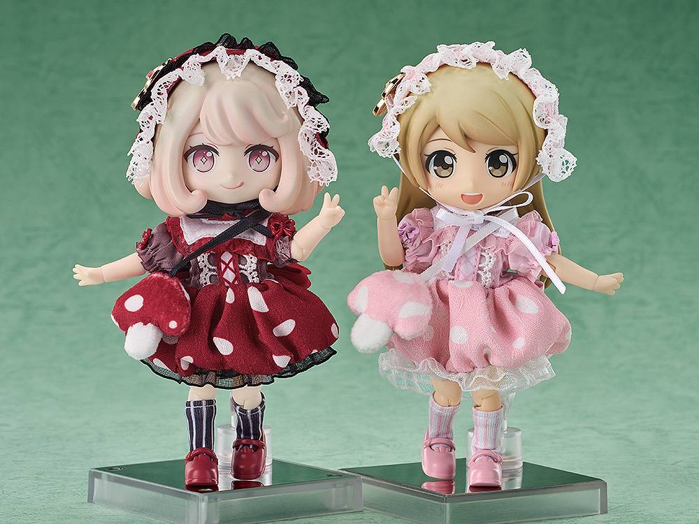 Nendoroid Doll Outfit: Mushroom - Girl (Pink Ver.) [Good Smile Arts ...