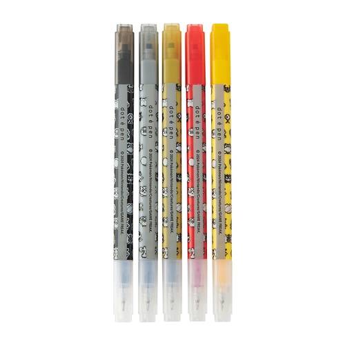 Pokémon: Dot & Pen Square Markers (Set of 5) - Pokémon Gold & Silver ...