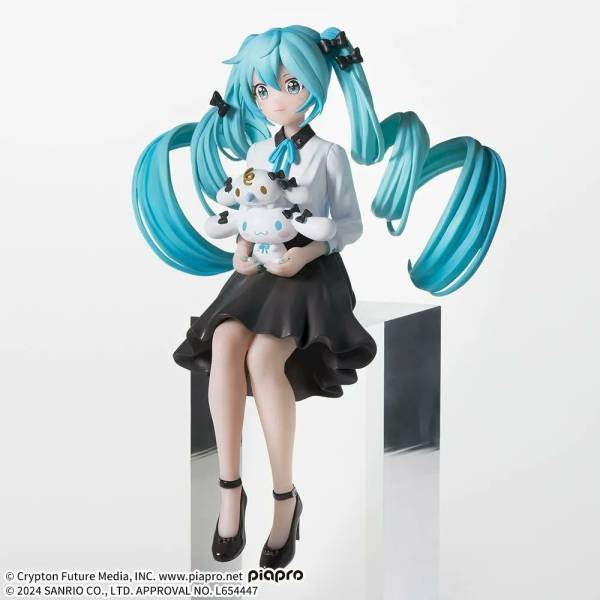 Premium Chokonose Figure - Hatsune Miku x Cinnamoroll (Osumashi Ver.) (2nd Hand) [SEGA] - Nin ...
