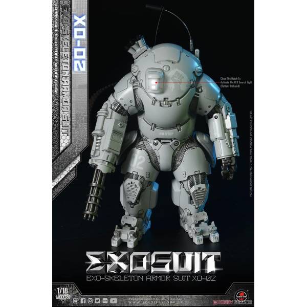 EXOSUIT 1/18: Exo-Skeleton Armor Suit XO-02 [Soldier Story] - Nin-Nin ...