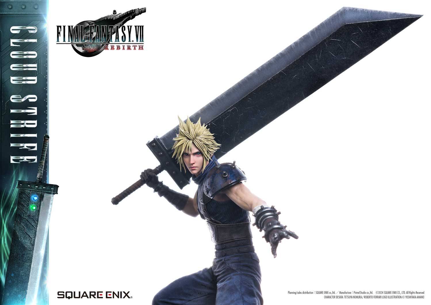 Square Enix Masterline: Final Fantasy VII Rebirth - Cloud Strife 1/4 ...