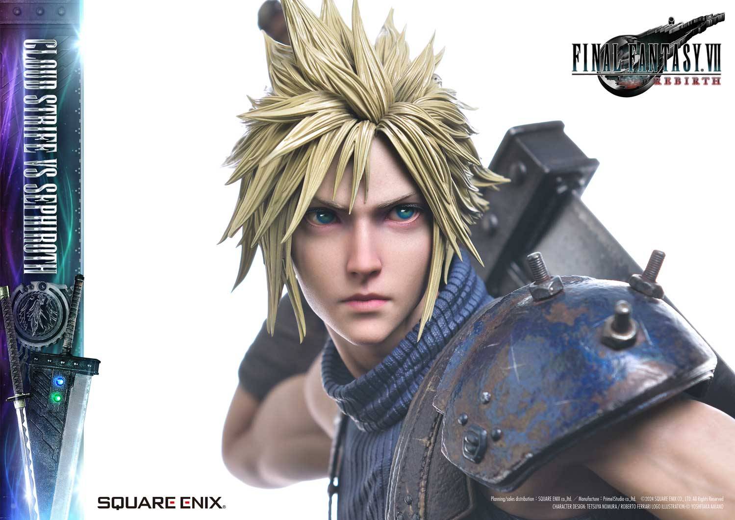 Square Enix Masterline: Final Fantasy VII Rebirth - Cloud Strife vs ...