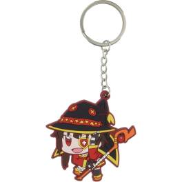 KonoSuba: Rubber Pinch Keychain - Megumin [COSPA] - Nin-Nin-Game.com