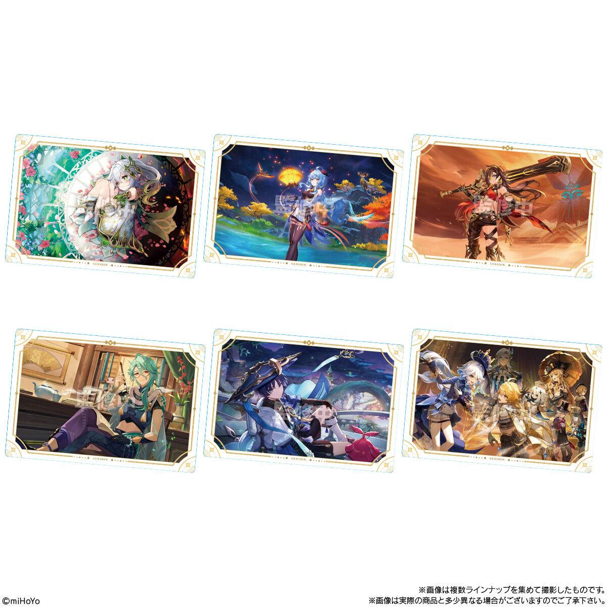 Shokugan: Genshin Impact - Card Wafers Vol.2 (20 Packs Box) [Bandai ...
