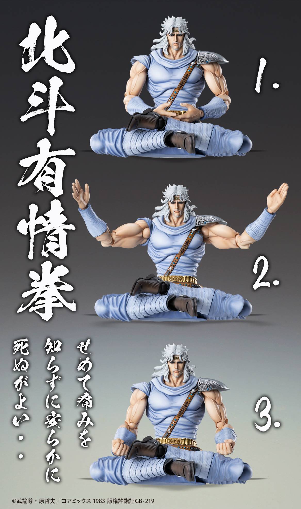 Super Action Statue: Fist of the North Star - Toki [Medicos ...