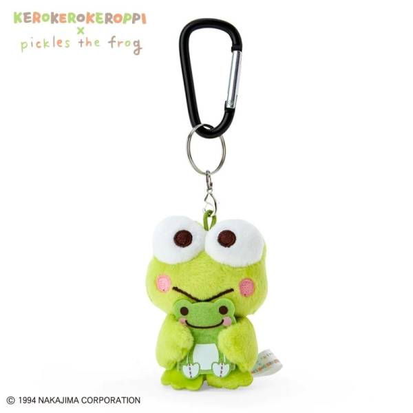 Sanrio Characters: Keroppi x pickles the frog - Plush Mascot - Keroppi ...